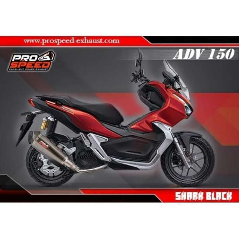 Promo Knalpot Honda Adv 150 Prospeed Black Shark Edition Diskon 20% Di Seller Mekar Surya Shop ...