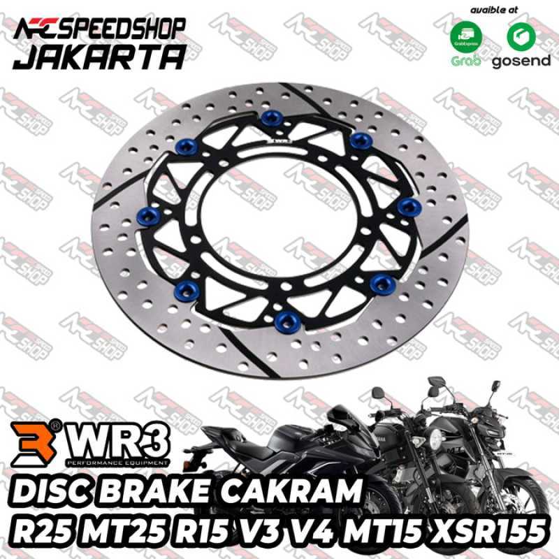 Jual Disc Brake Cakram Piringan Depan Wr3 298 / 300mm Xmax 250 / R25 ...