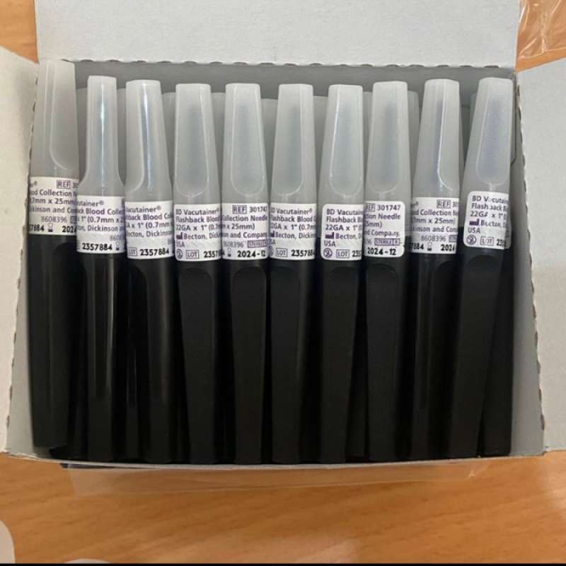 Promo Vacutainer Flashback Blood Collection Needle 22g Diskon 23% Di ...