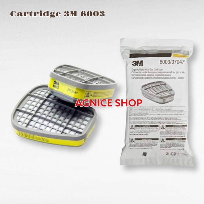 Promo Original Cartridge 3m 6003 Acid Gas Masker Filter Respirator For ...
