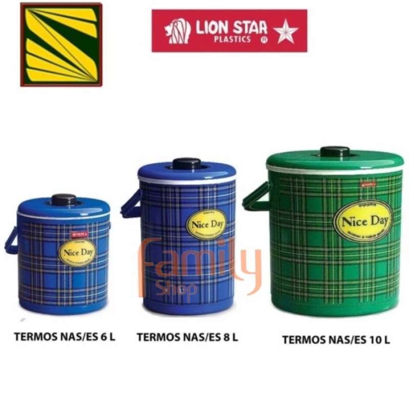 Jual Termos Es / Nasi Lion Star 6 Liter, 8 Liter, Dan 10 Liter Rice ...