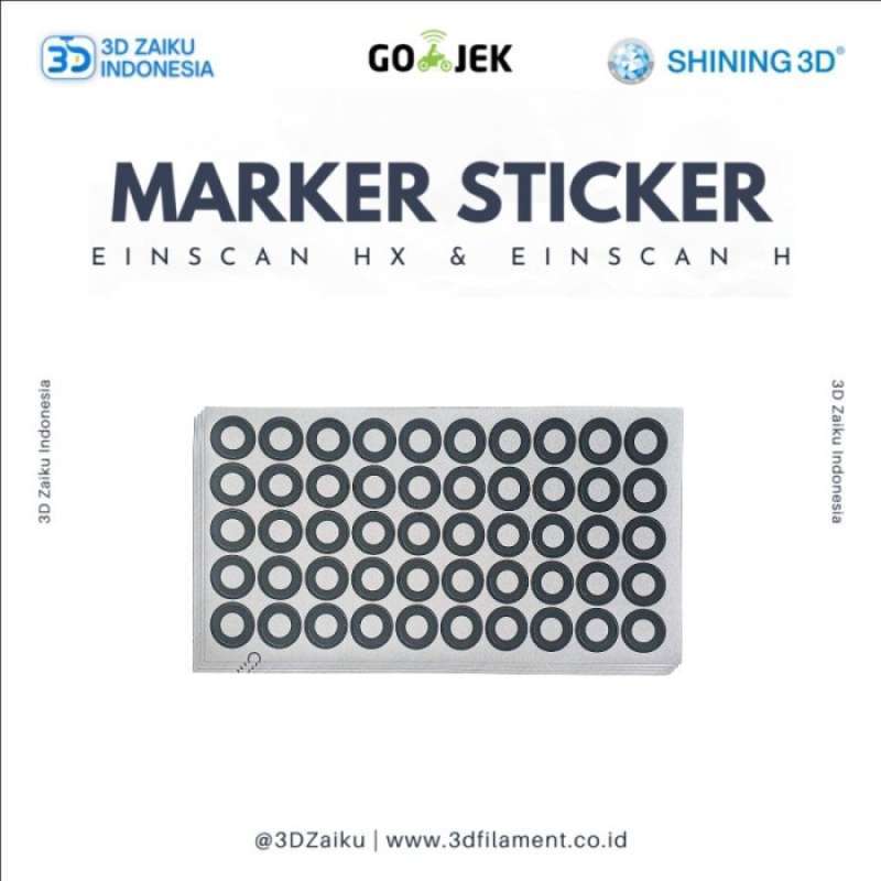 Promo Einscan Hx And Einscan H 3d Scanner Marker Sticker Diskon 23% Di ...