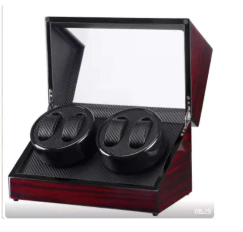 Promo Taiyu Double Head 4 Slot Watch Winder Display Kotak Jam Tangan ...