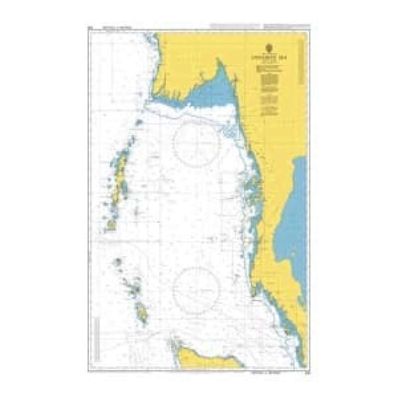 Promo Ukho British Admiralty Ba Charts 830 - Andaman Sea - Peta Laut ...