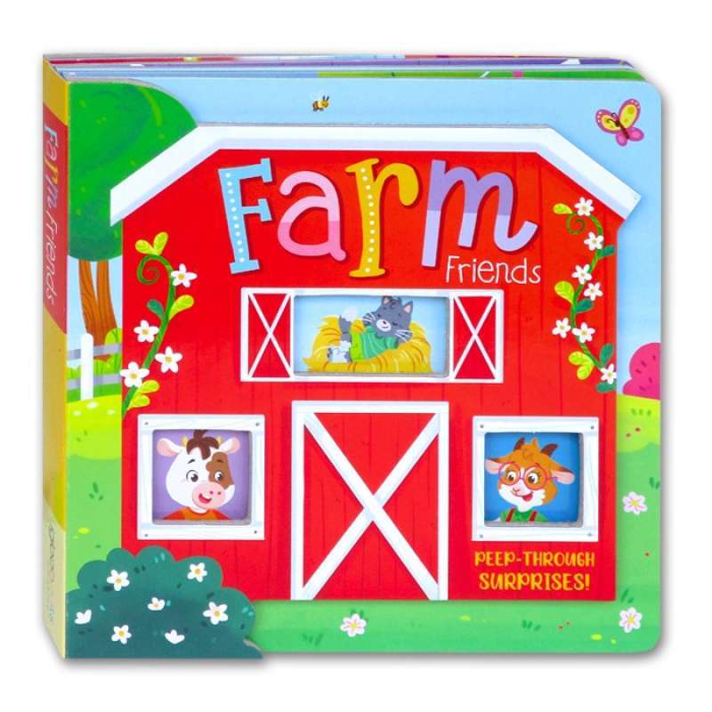 Promo Farm Friends Peep-through Surprises! Board Book Diskon 23% Di ...