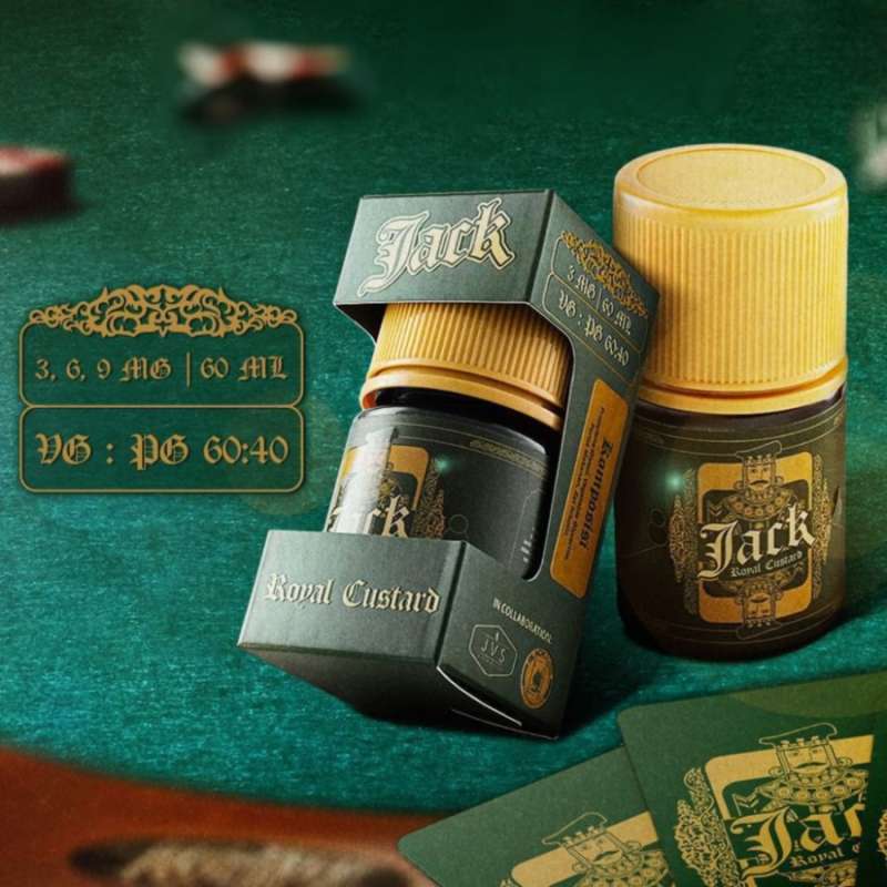Jual Jack Royal Custard 60ml By Jvs X Blackjack / Liquid Jack Custard ...