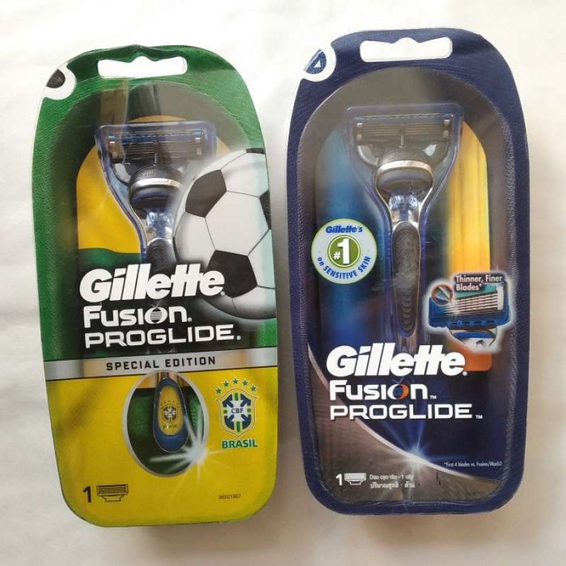 Jual Gillette Fusion Proglide Base Razor Original 5 Mata Pisau Di ...