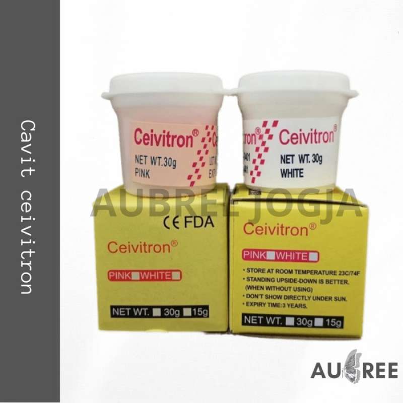 Jual Cavit Ceivitron Tambalan Gigi Sementara Temporary Filling - Putih ...
