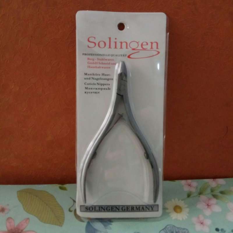 Jual Gunting Tang Kuku Kutikula Cuticle Nipper Solingen Meni Pedi - Dus ...