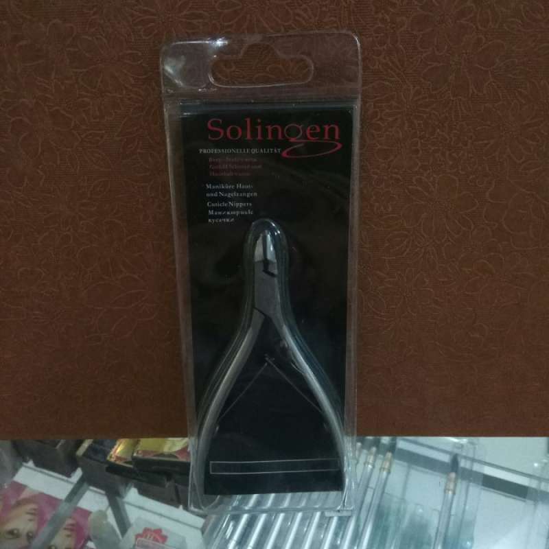 Jual Gunting Tang Kuku Kutikula Cuticle Nipper Solingen Meni Pedi - Dus ...
