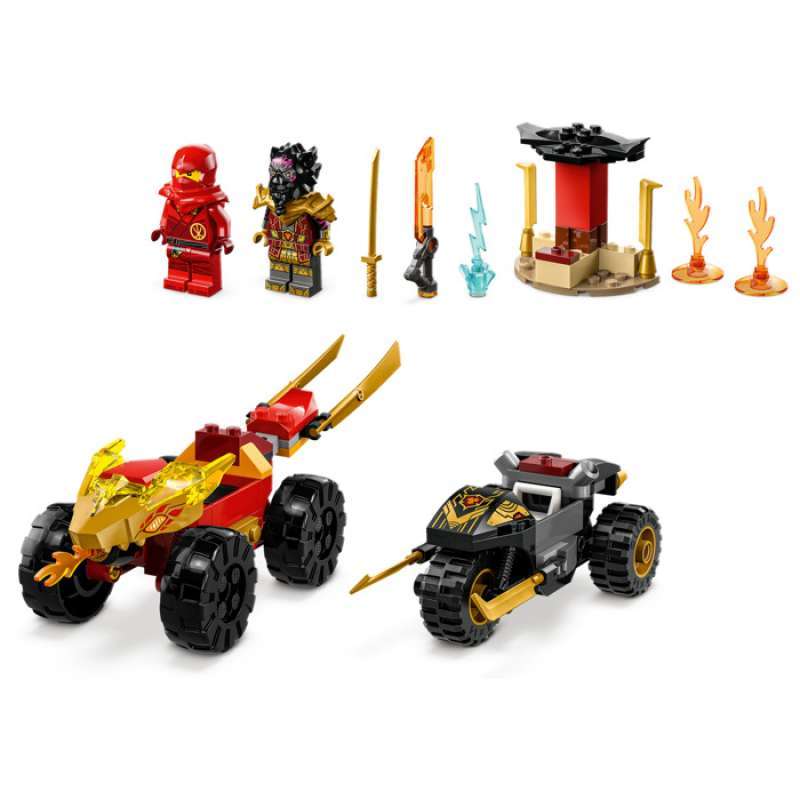 Jual Lego 71789 Ninjago Kai And Ras's Car And Bike Battle Di Seller ...