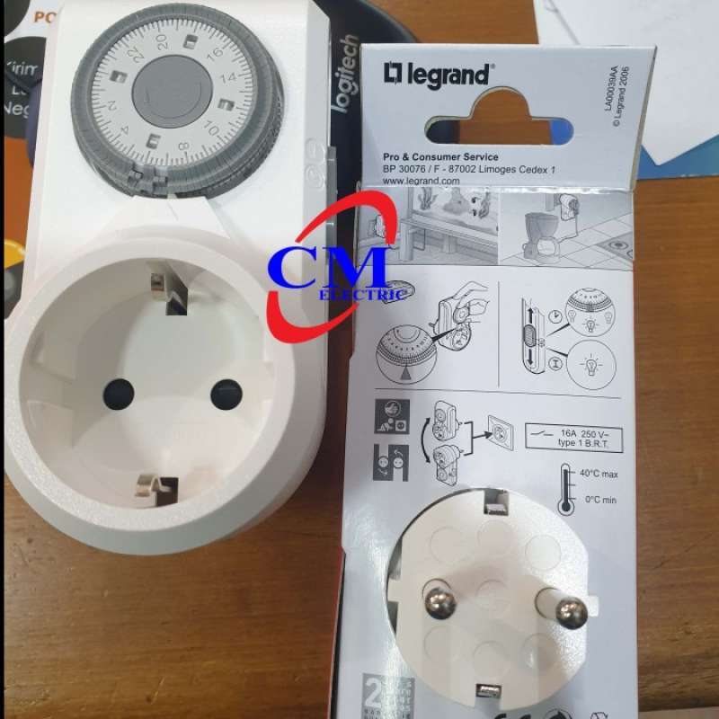 Promo Timer 3 Jam 12 Jam 24 Jam Digital Omron Legrand Sni Diskon 23% Di Seller Ashoca Store ...