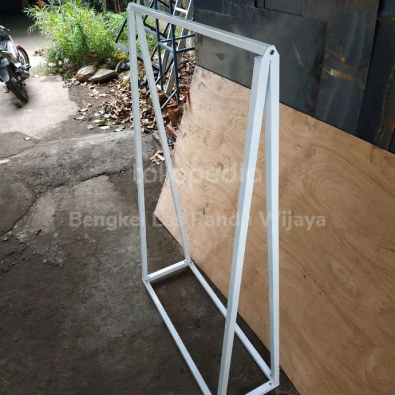 Promo Gawang Besi Gantungan Baju Pakaian Gaun Diskon 23% Di Seller ...