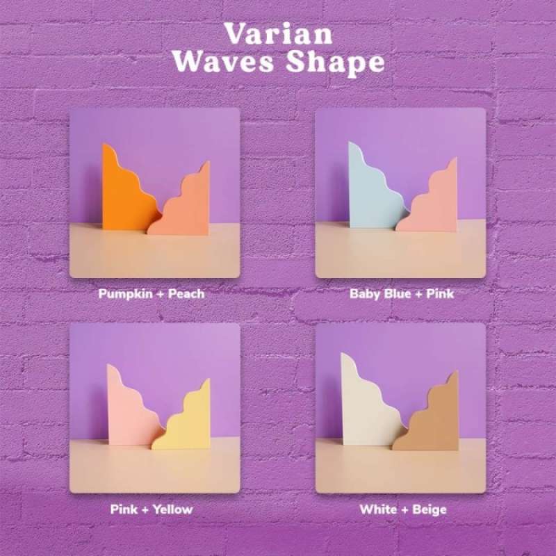 Jual Properti Foto Irregular Shape Photo Props Aesthetic Colour ...