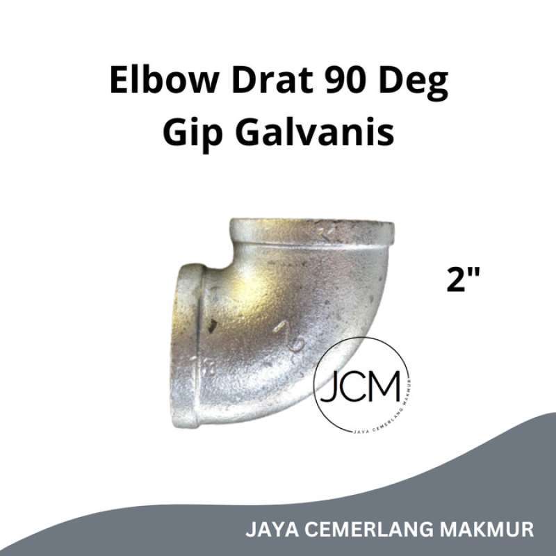 Jual Elbow / Keni Drat Gip Galvanis 2 Inch 90 Deg / Knee Galvanis Besi 2 Di Seller Aghanim ...