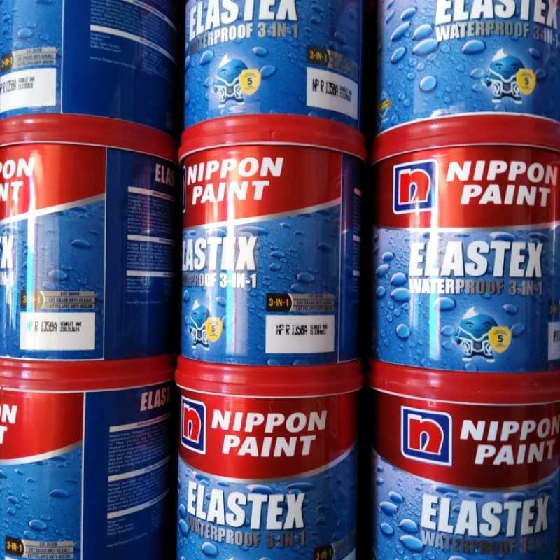 Jual Cat Tembok Elastex Waterproofing (warna Abu-abu Dan Putih) Ukuran ...