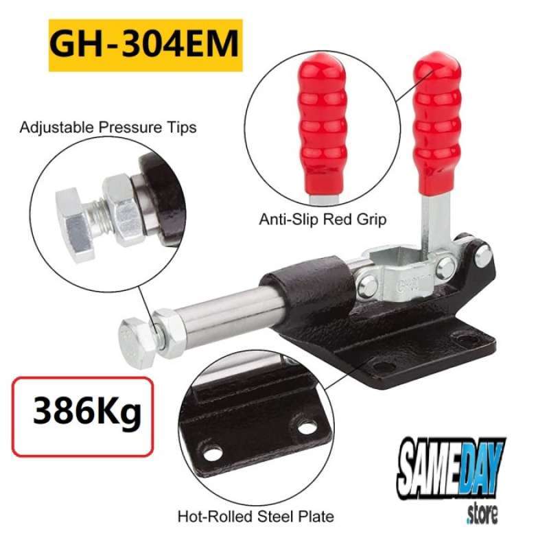 Jual Toggle Clamp Gh-304em Heavy Duty Penjepit Kayu Klem Tekan Gh304em Di Seller Aghanim ...