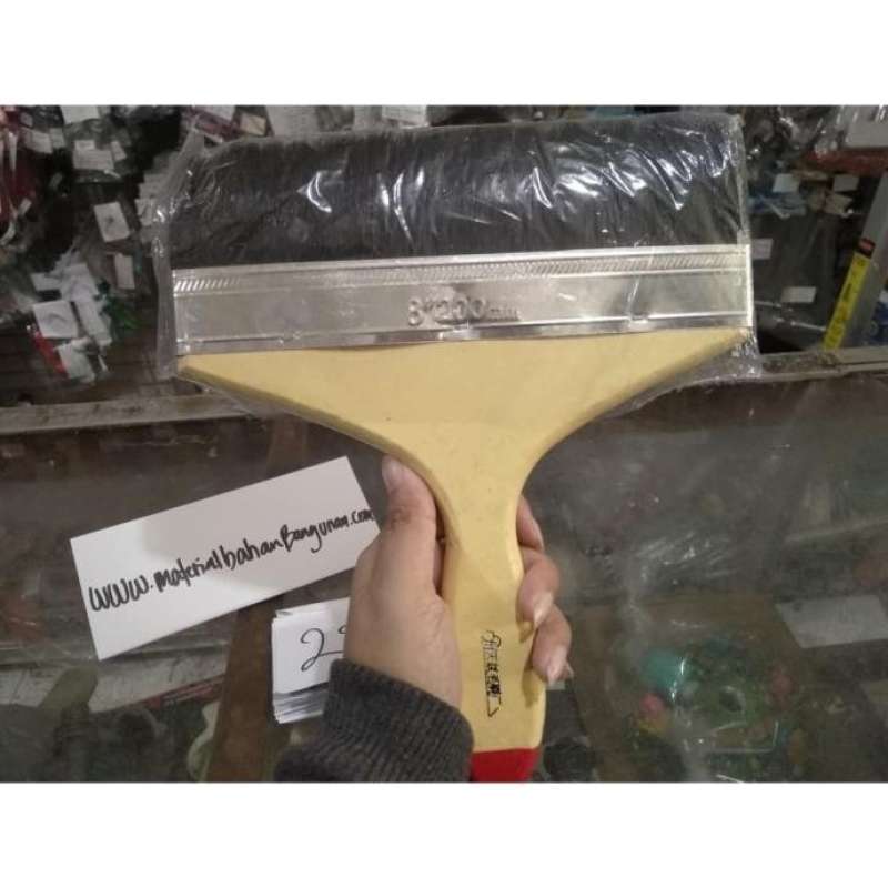 Jual - Kuas Cat Besar 8 Inch Koas Cat Gagang Kayu Dinding Tembok 20 Cm ...