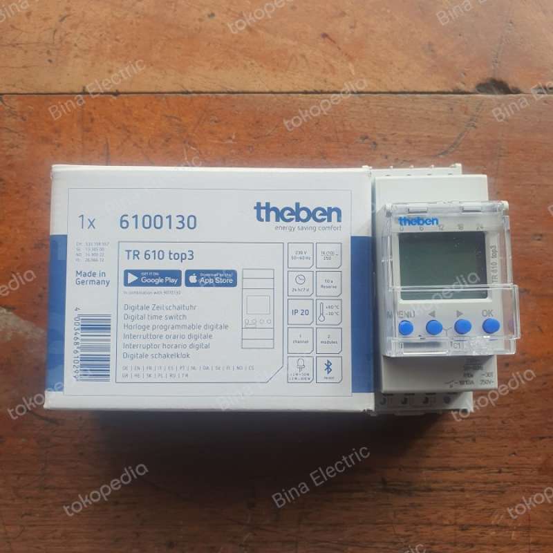 Promo Timer Digital Theben Tr 610 Top3 / Timer Digital Automatic Switch ...