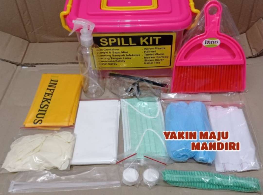 Promo Spill Kit Infeksius Rumah Sakit Klinik Puskesmas / Spil Kit Medis ...