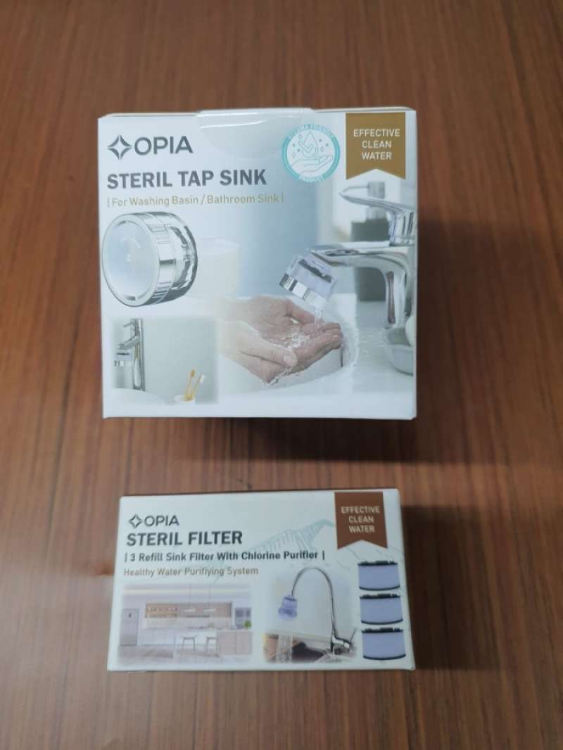 Jual Opia Steril Tap Sink Filter Head Set - Penyaring Kran Wastafel & Keran - Refill Di Seller ...