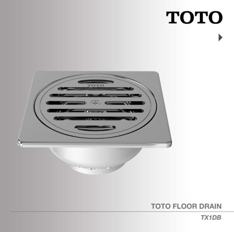 Jual Toto Floor Drain Tx1db | Floor Drain - Lubang Air - Saringan Air Di Seller Aghanim ...