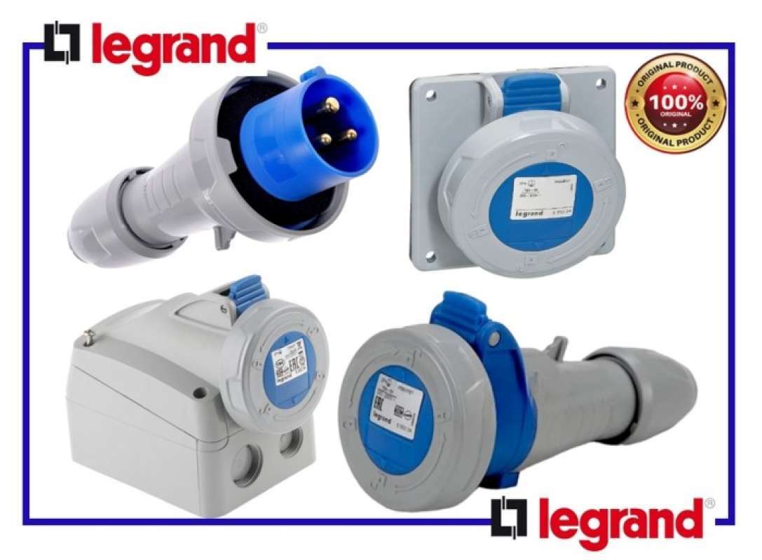 Jual Industrial Socket Panel Mounting Legrand P17 Tempra Pro Ip66/67 ...