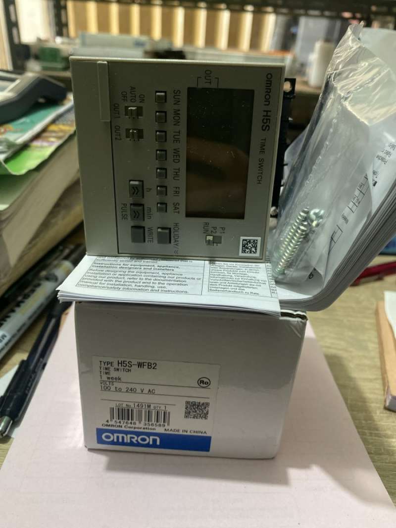 Jual Time Switch H5s-wfb2 Omron 100-220vac Di Seller Aghanim ...