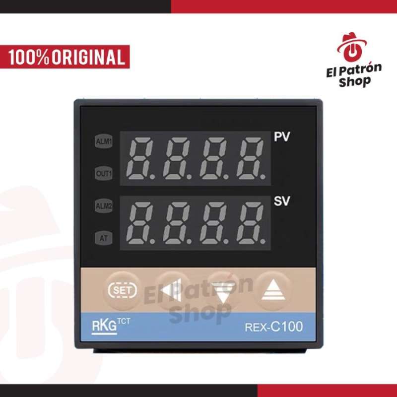Jual Pid Rex C100 Temperature Thermostat Thermocouple Controller Output Ssr Di Seller Aghanim ...