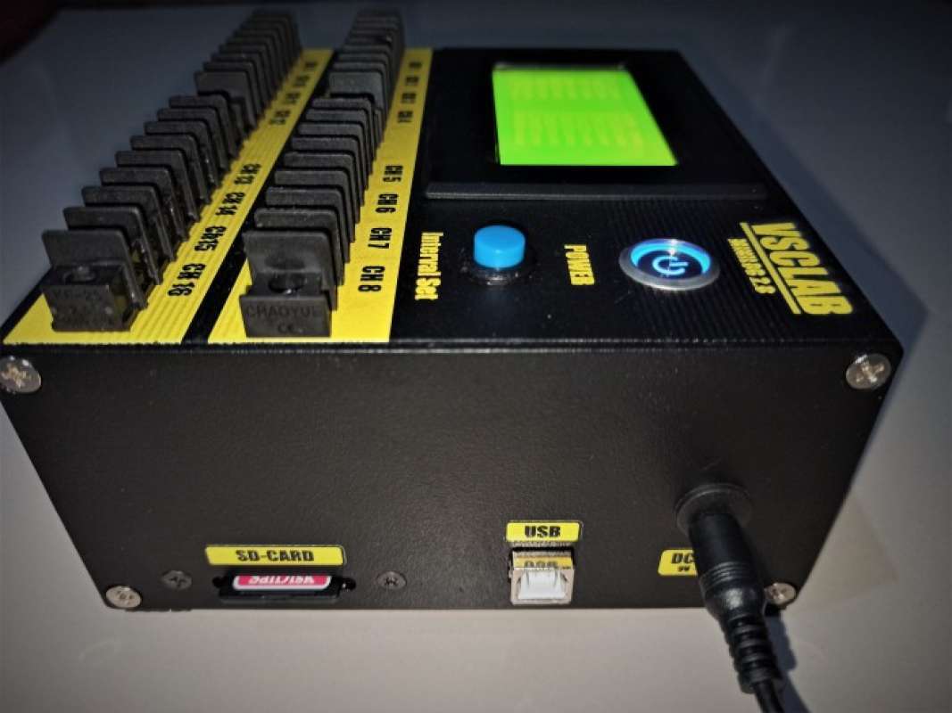 Jual 16 Channel Thermocouple Data Logger, Pengukur Suhu, Ms.excel + Sd ...