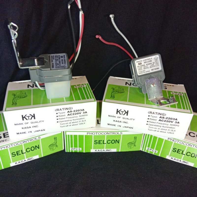 Jual Photocell Sensor Cahaya 3a Selcon / Photo Control Di Seller Yama ...