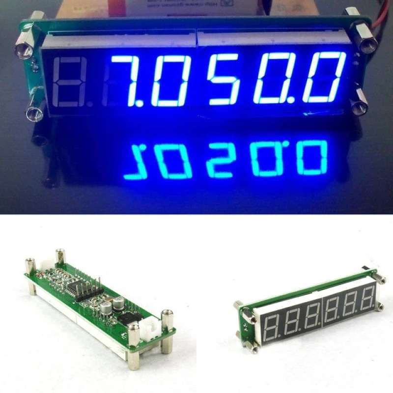 Jual 0.1mhz-2.4ghz Frequency Counter Meter Frekuensi 8 Digits Seven ...