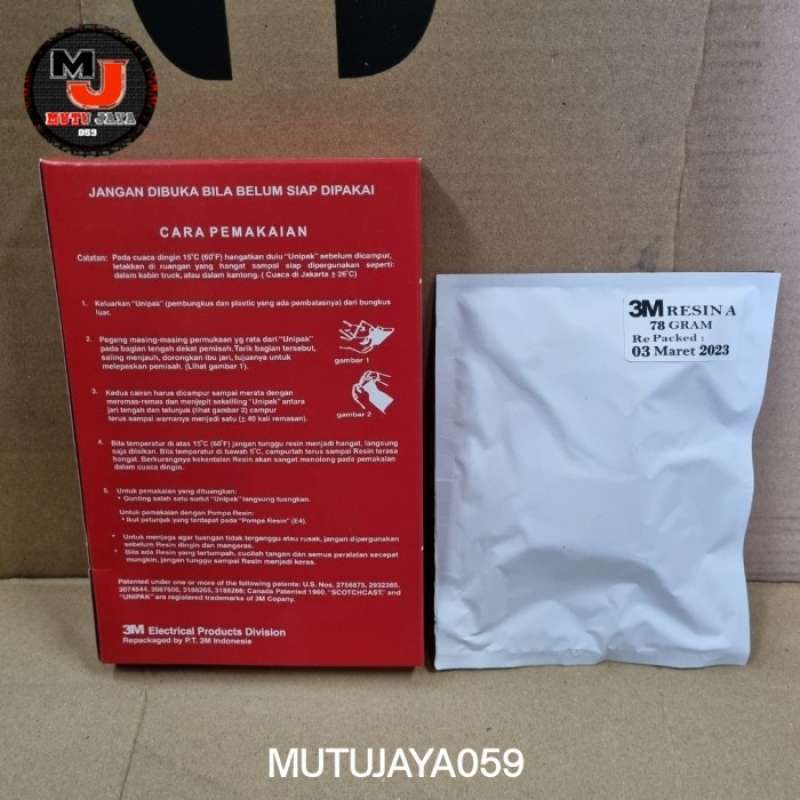 Jual 3m Resin A 78g Cairan Pelindung Kabel Cor Electrical Insulation ...
