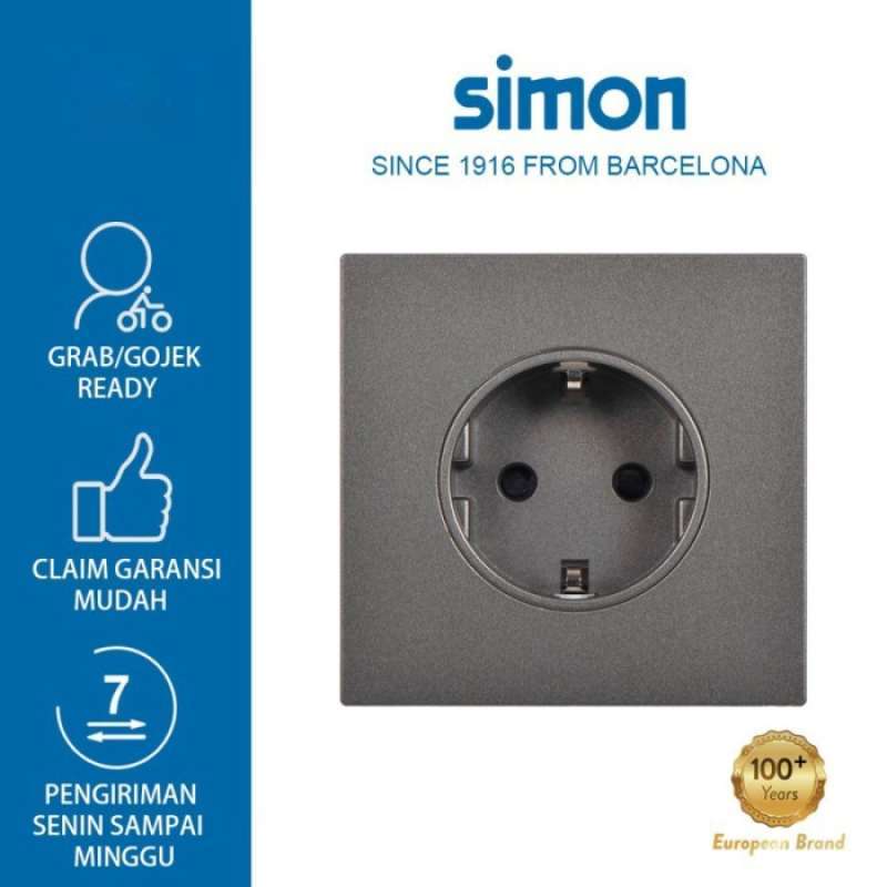 Jual Stop Kontak Schuko Socket Simon I7 Grey Di Seller Aghanim - Cengkareng Timur, Kota Jakarta ...