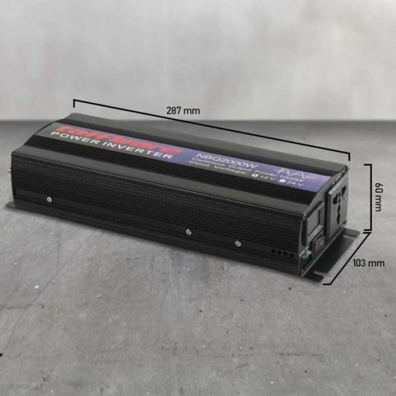 Jual Power Inverter Pure Sine Wave 2000 Watt Dc 12v To Ac 220v Psw Sunyima - 12volt 3000watt Di ...