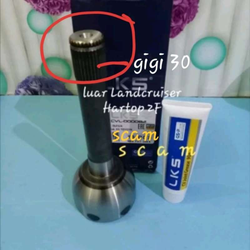 Promo Cv Joint Luar As Roda Luar As Kopel Landcruiser Hartop 2f Baru ...