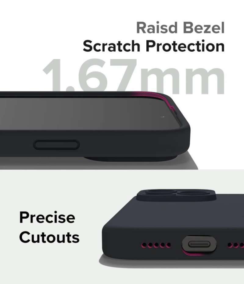 Promo Case iPhone 15 Pro Max 15 Pro Ringke Silicone Magnetic Soft ...