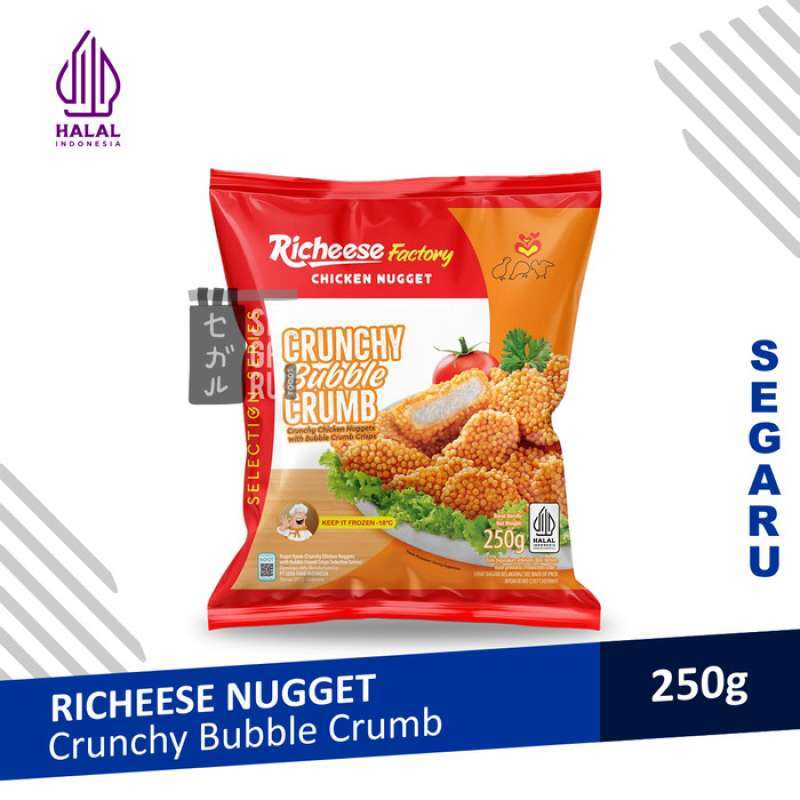 Promo Richeese Crunchy Bubble Crumb | Crispy Chicken Nugget - 250 Gram ...