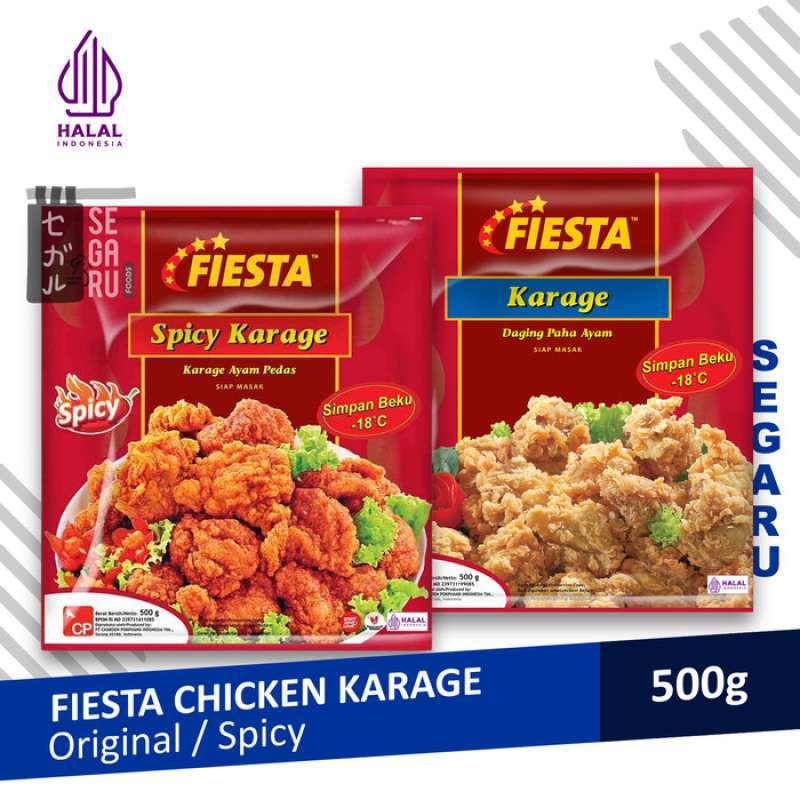 Promo Fiesta Chicken Karage | Ayam Goreng Ala Jepang 500 Gram - O.r.ig ...