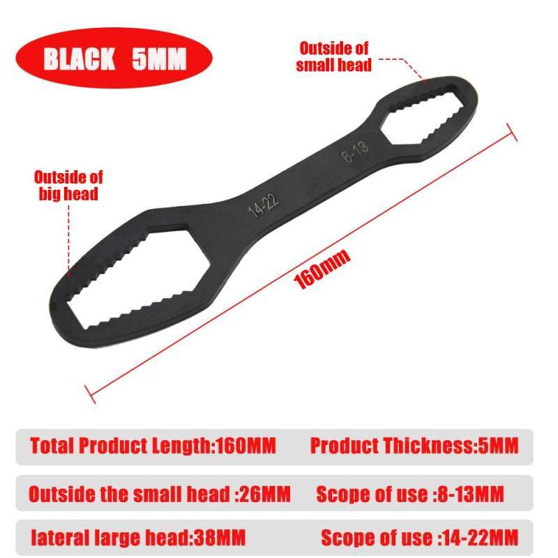 Jual Kriocy Kunci Ring Universal Torx Wrench Double Head Non Slip 8 ...