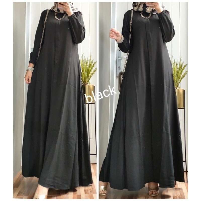Jual Maryam Dress. Baju Gamis Wanita Dewas Cey Cincle Airflow Terbaru ...