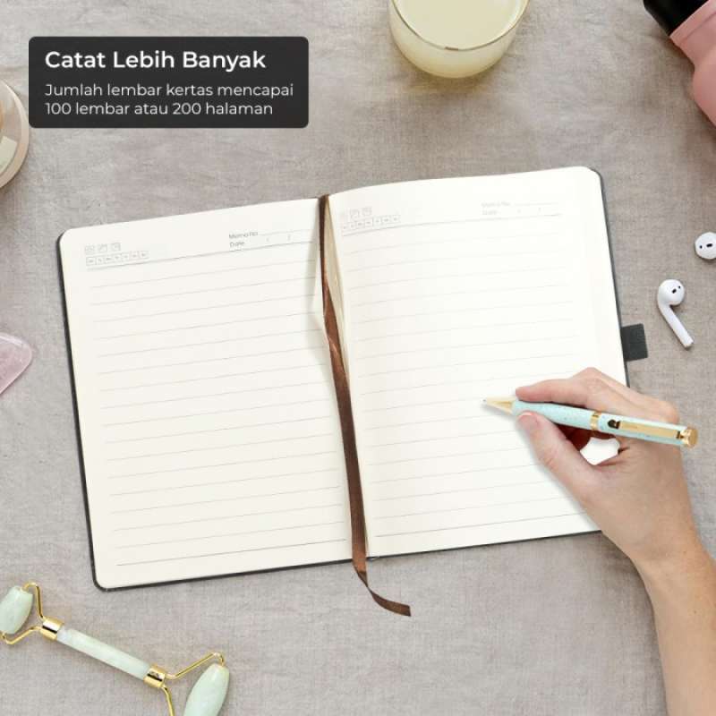 Jual Toddi Buku Catatan Harian Notebook With Pen Holder - Lxy0133 Di ...
