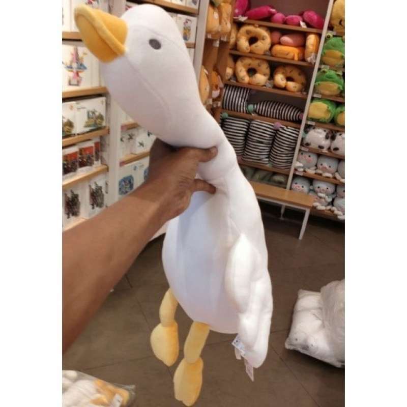 Promo Miniso White Goose Series Lying Plush Toy (2assorted Models ...
