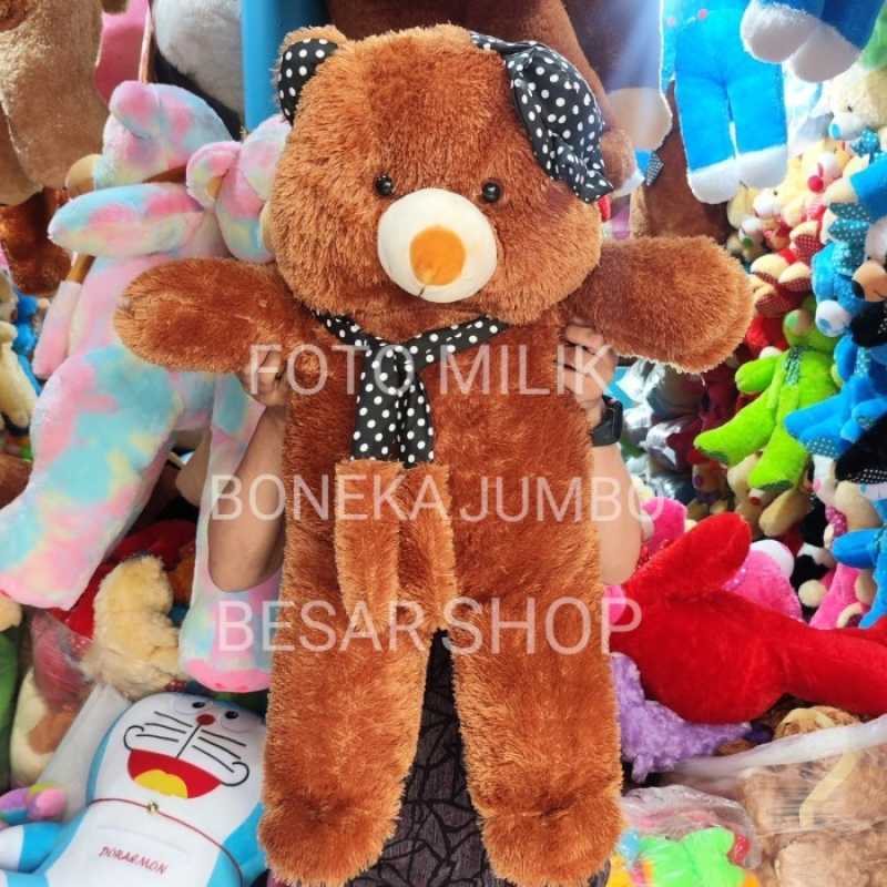 Promo Boneka Hewan Teddy Tedy Tedi Bear Beruang Coklat Cokelat Jumbo ...