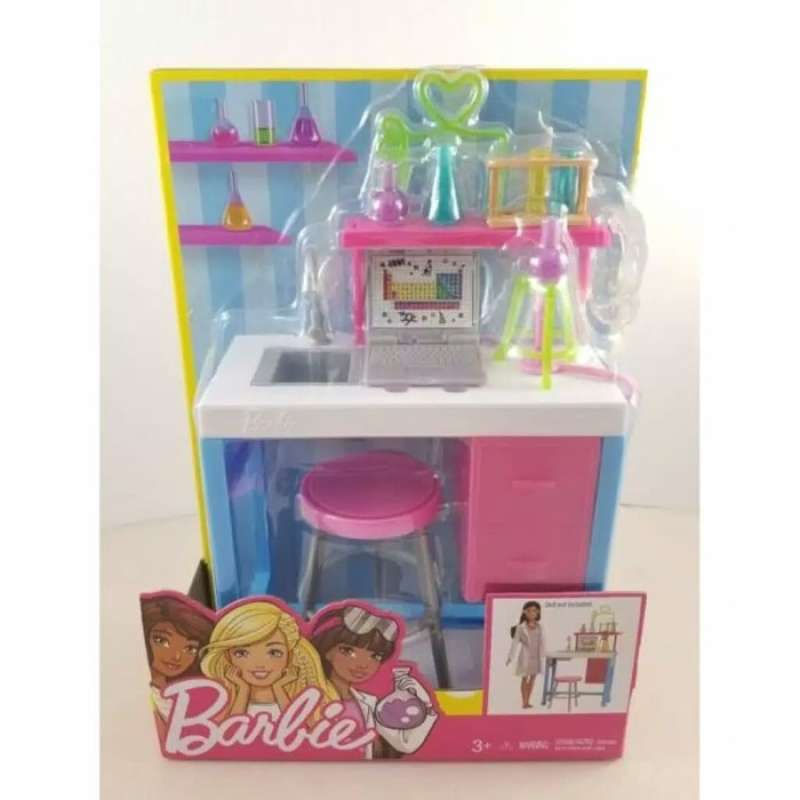 Promo Barbie Science Lab Furniture Accecories Playset Diskon 23% Di ...