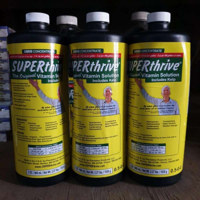 Promo Superthrive Vitamins-hormones 1 Qt 960 Ml Zpt Hormon Diskon 33% Di Seller Virgo Storee ...