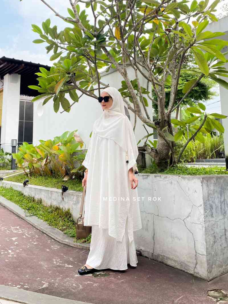 Promo Medina Set Rok Panjang Dewasa Wanita Premium Yayuku By Yayoe ...