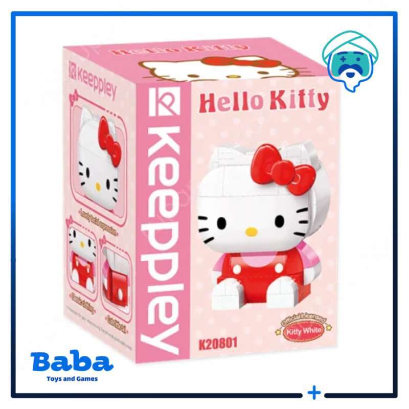 Promo Mainan Anak Keeppley Sanrio Figure Hello Kitty Brick Balok Susun ...