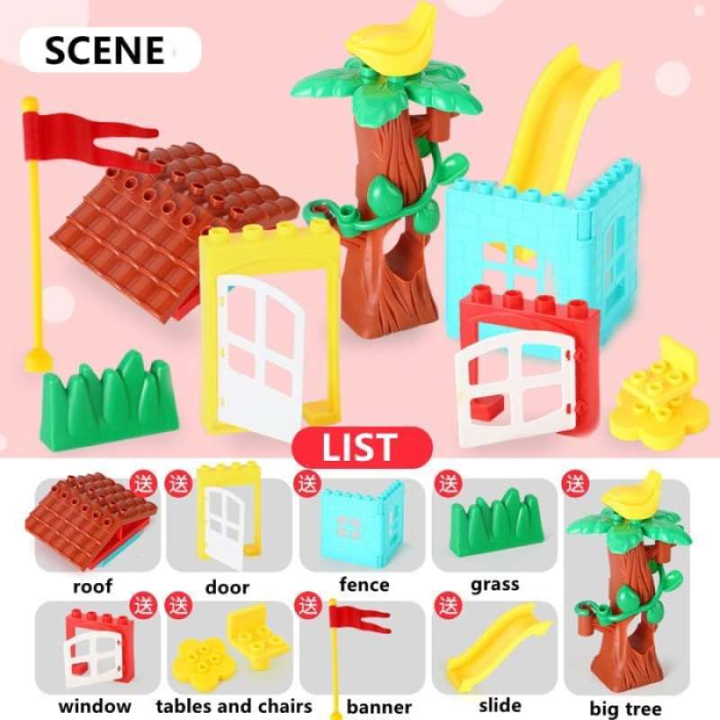 Promo Mainan Edukasi Anak Duplo Blocks / Meja Multifungsi 2in1 ...