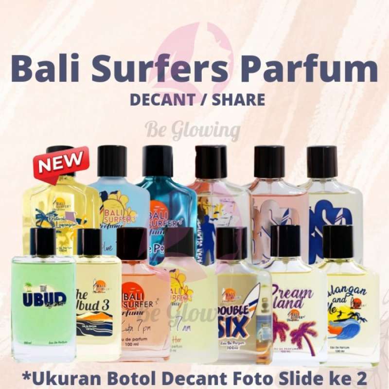 Promo Decant - Bali Surfers Parfum Bsp Kuta Cliff The Ubud Blue Point ...